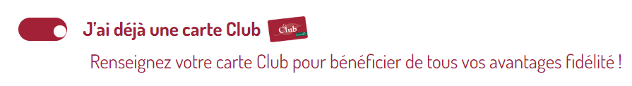 J’ai adhéré en magasin, comment rattacher ma carte Club sur mon compte ...